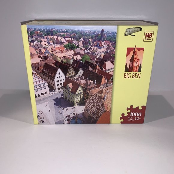 Hasbro | Games | New Sealed 00 Piece Medieval Town Rothenburg Germany ...